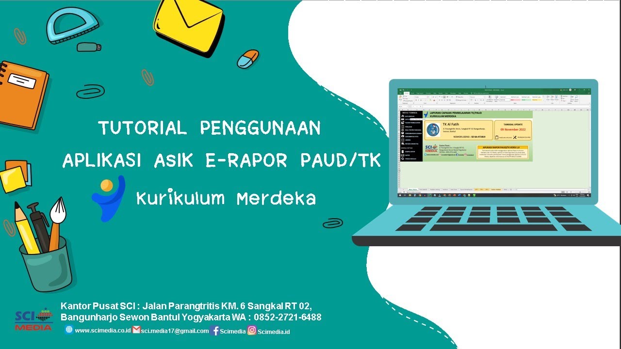 TUTORIAL APLIKASI E-RAPOR PAUD/TK KURIKULUM MERDEKA - YouTube