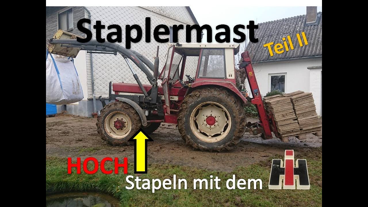 #55 FERTIGSTELLUNG Staplermast 💪 | HOCHSTAPLER | Metallbauaction | IHC ...