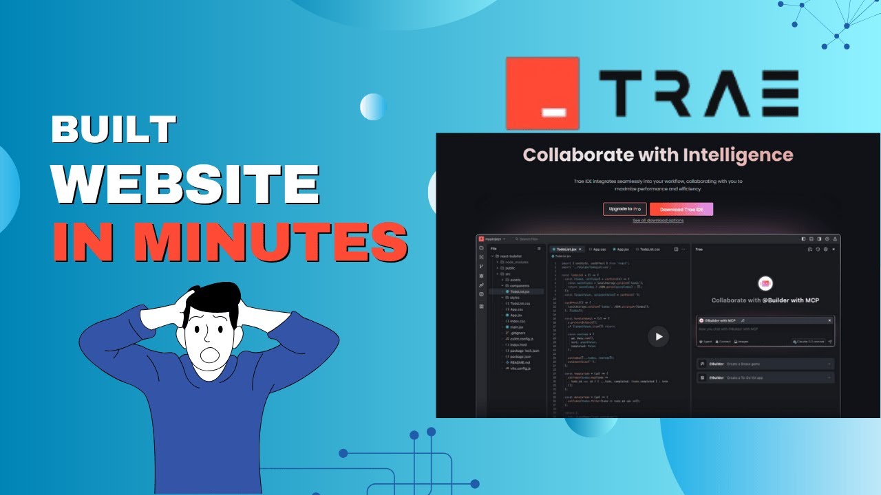 Build a Complete AI-Powered Website in Minutes with TRAE AI – No Coding ...