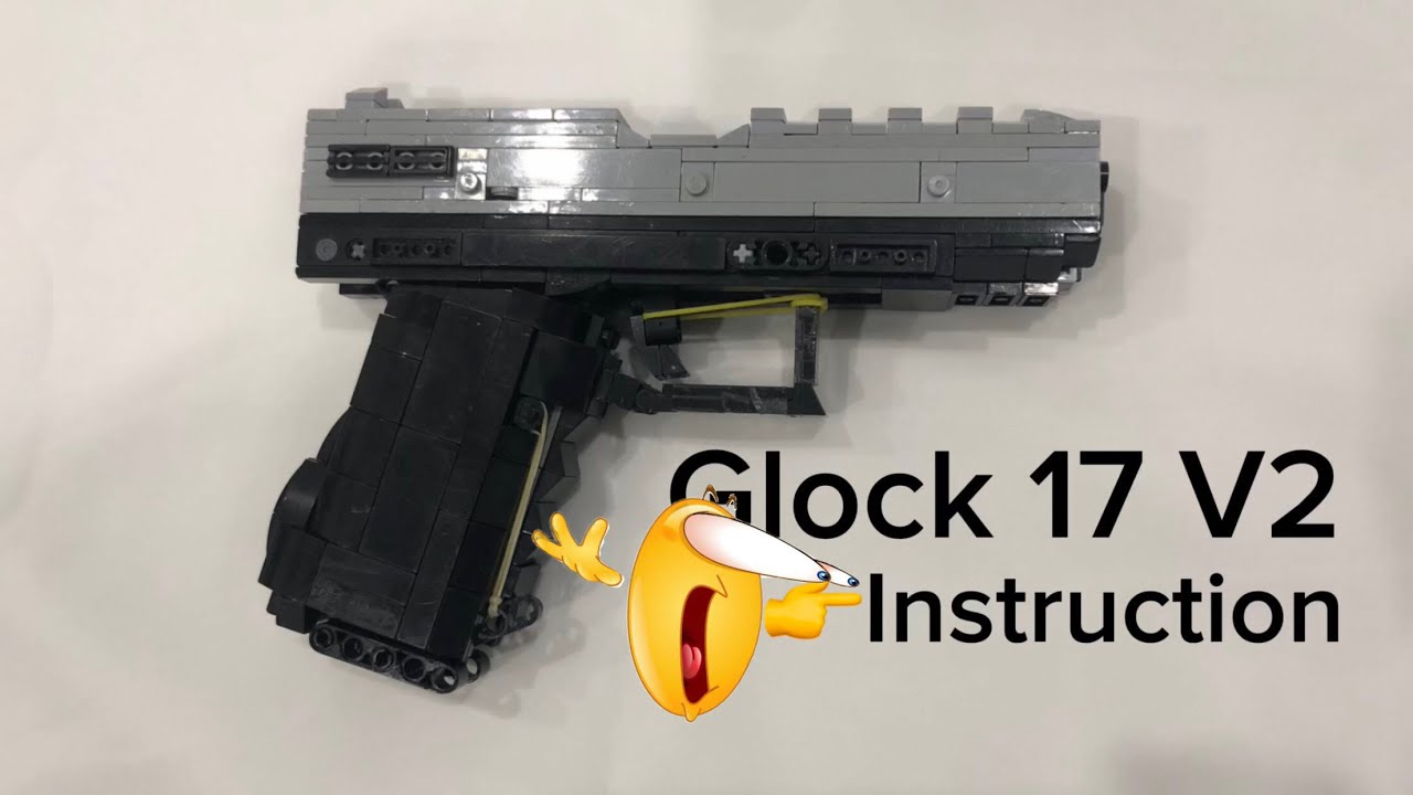 glock17 V2 instruction | VNAlegogun | lego build man | - YouTube