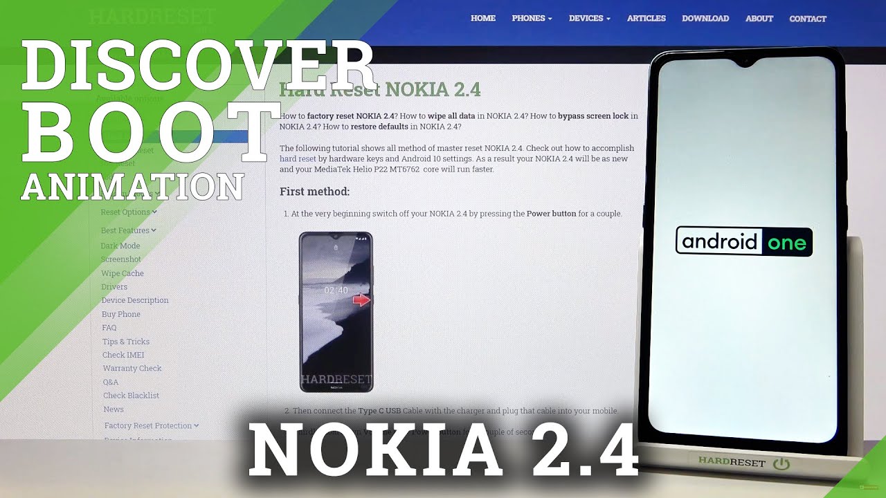 Nokia 2.4 - Welcome Sound & Screen Animation - YouTube