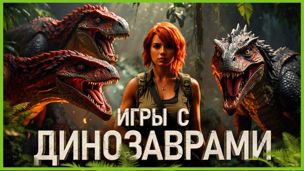 Игры с Динозаврами 2024 Самые Ожидаемые игры Youtube
