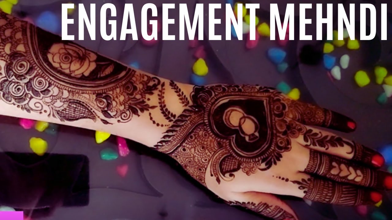 engagement mehndi design 2022 | bridal mehndi design | new arrival ...