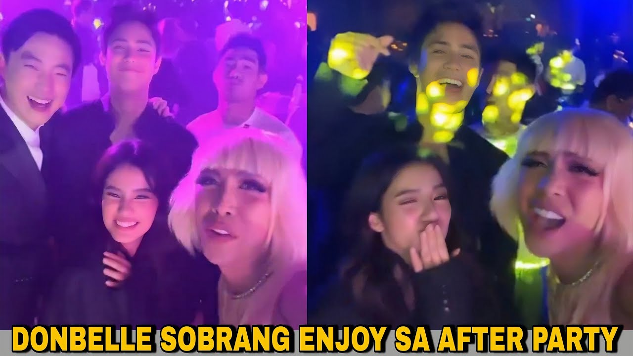 Ang SAYA ng Donbelle after Party with Meme - YouTube
