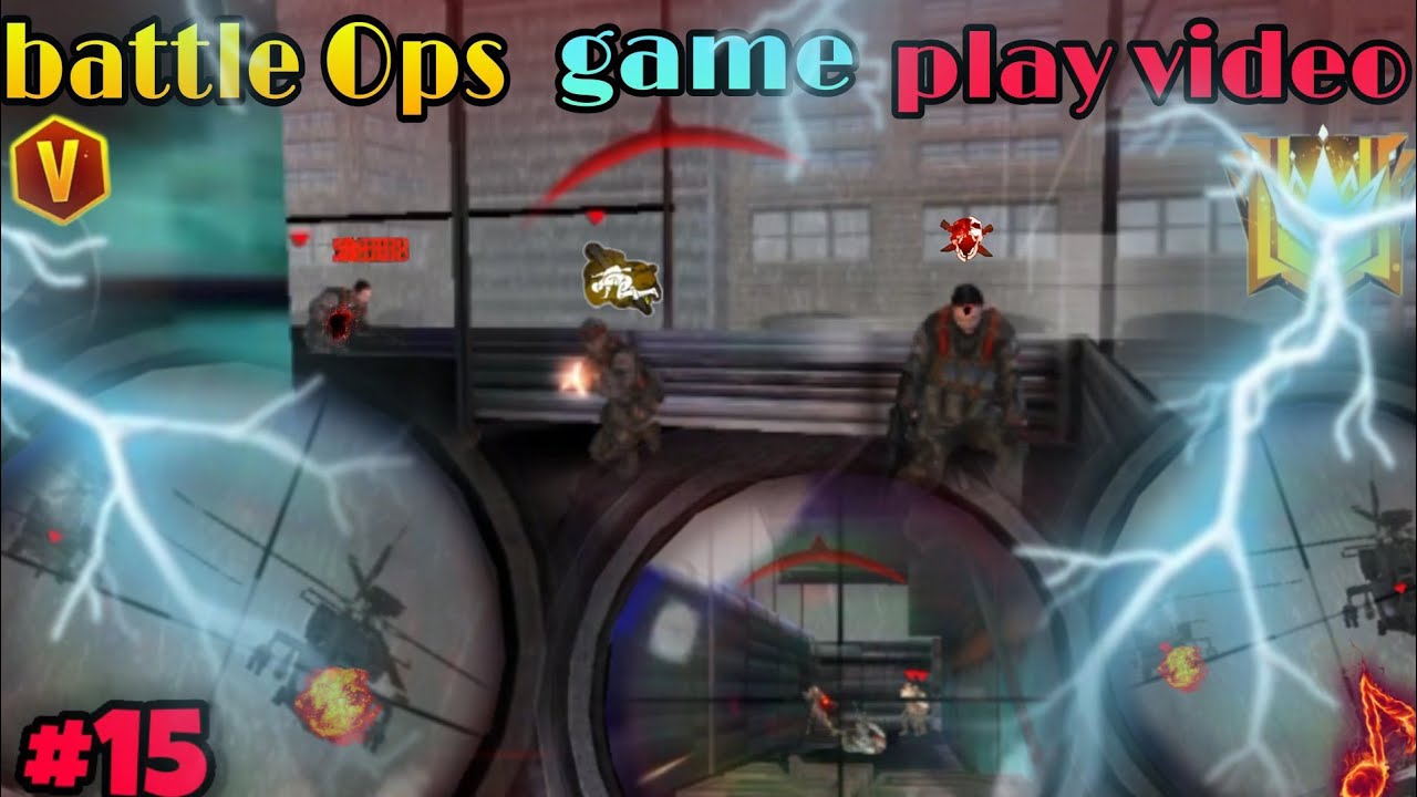 😈#15 battle Ops 🤬Game play video /😡part-15 #battleOps #gaming # ...