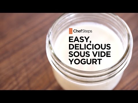 Easy, Delicious Sous Vide Yogurt