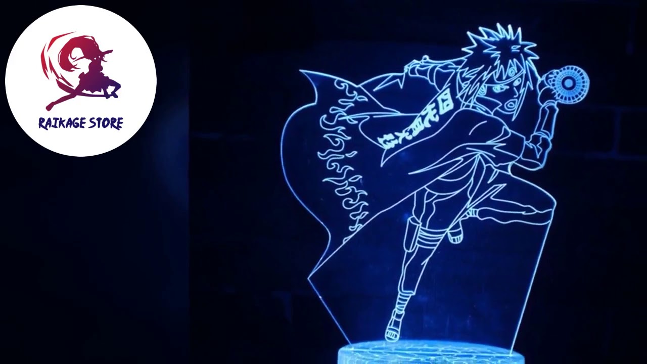 🔥🔥 Magnificent Naruto 3D Colour changing LED Night Light 2019 MUST BUY ...