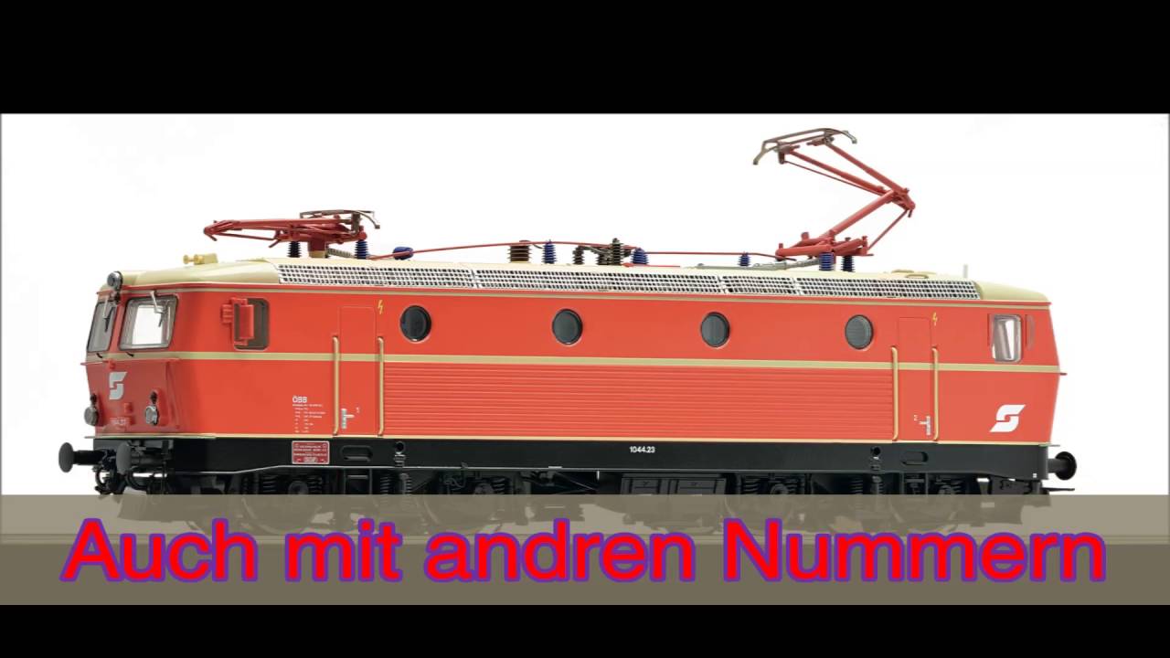 ÖBB 1044/1144 - YouTube