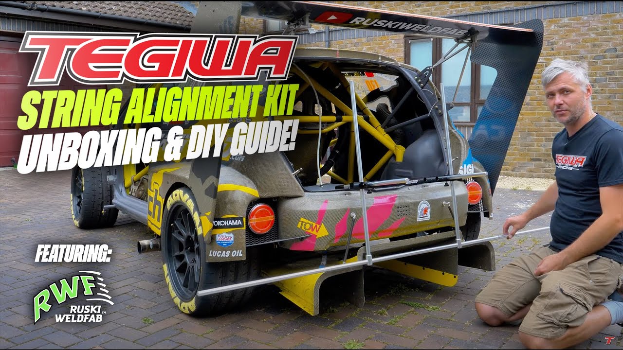 Tegiwa String Alignment Wheel Kit with @RuskiWeldFab! (UNBOXING & HOW ...