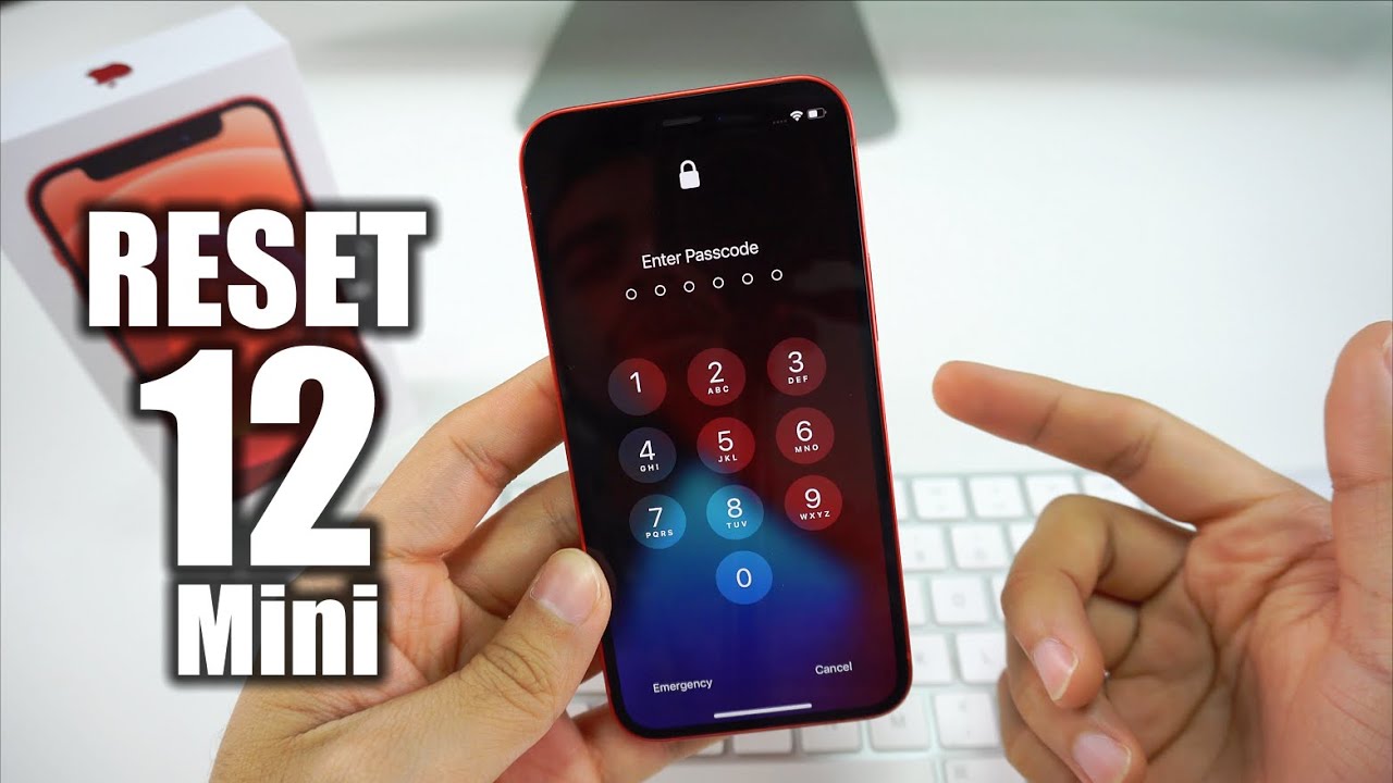 How To Reset & Restore your Apple iPhone 12 Mini - Factory Reset - YouTube