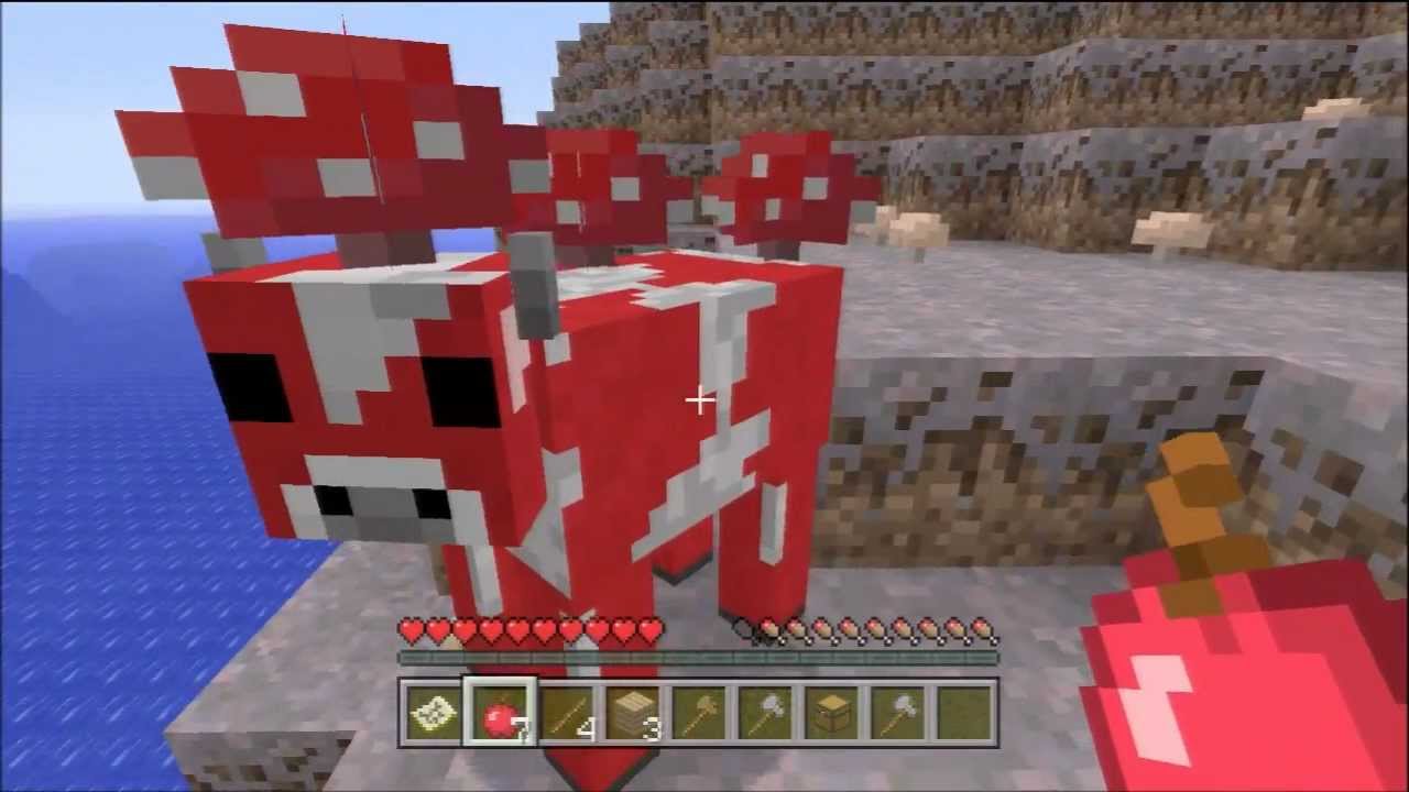 Minecraft Xbox 360 + PS3 Seed: Mushroom Biome Near Spawn (Mooshrooms ...