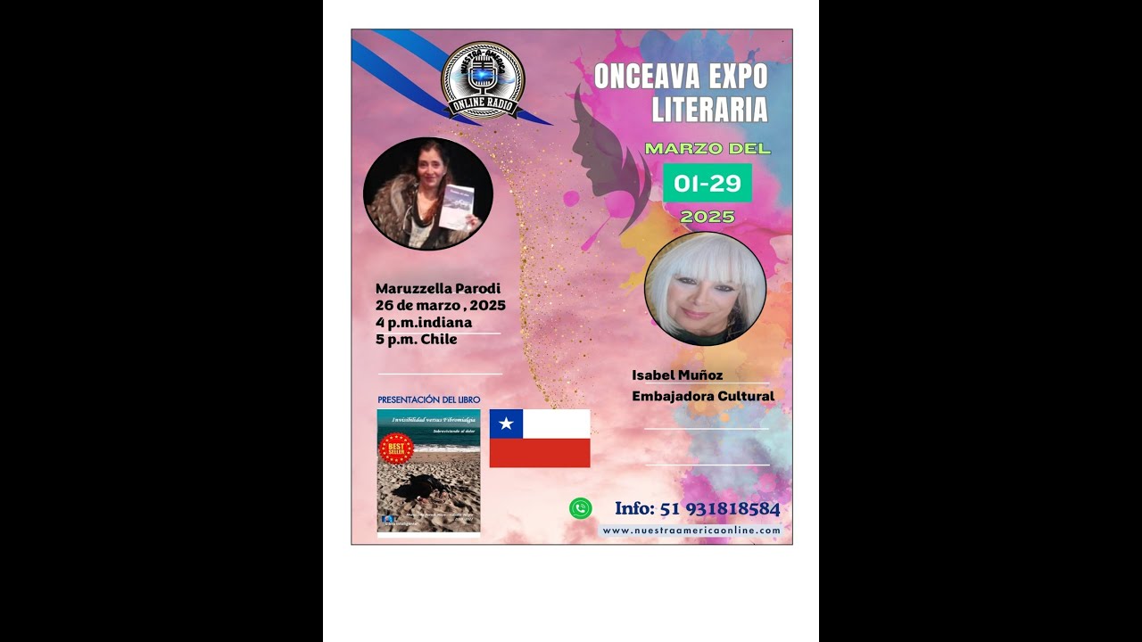 UNDECIMA EXPO LITERARIA Maruzzella Parodi - YouTube
