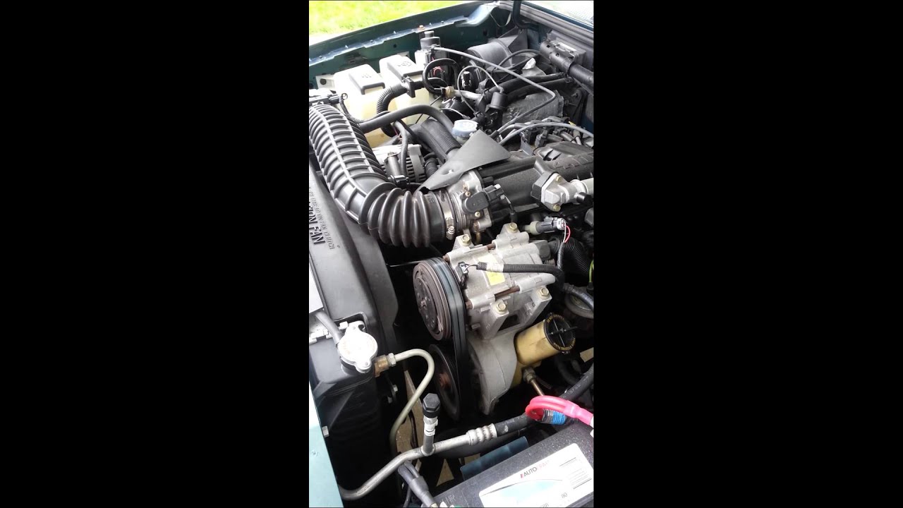 Chirp noise - 1998 Ford Ranger - YouTube