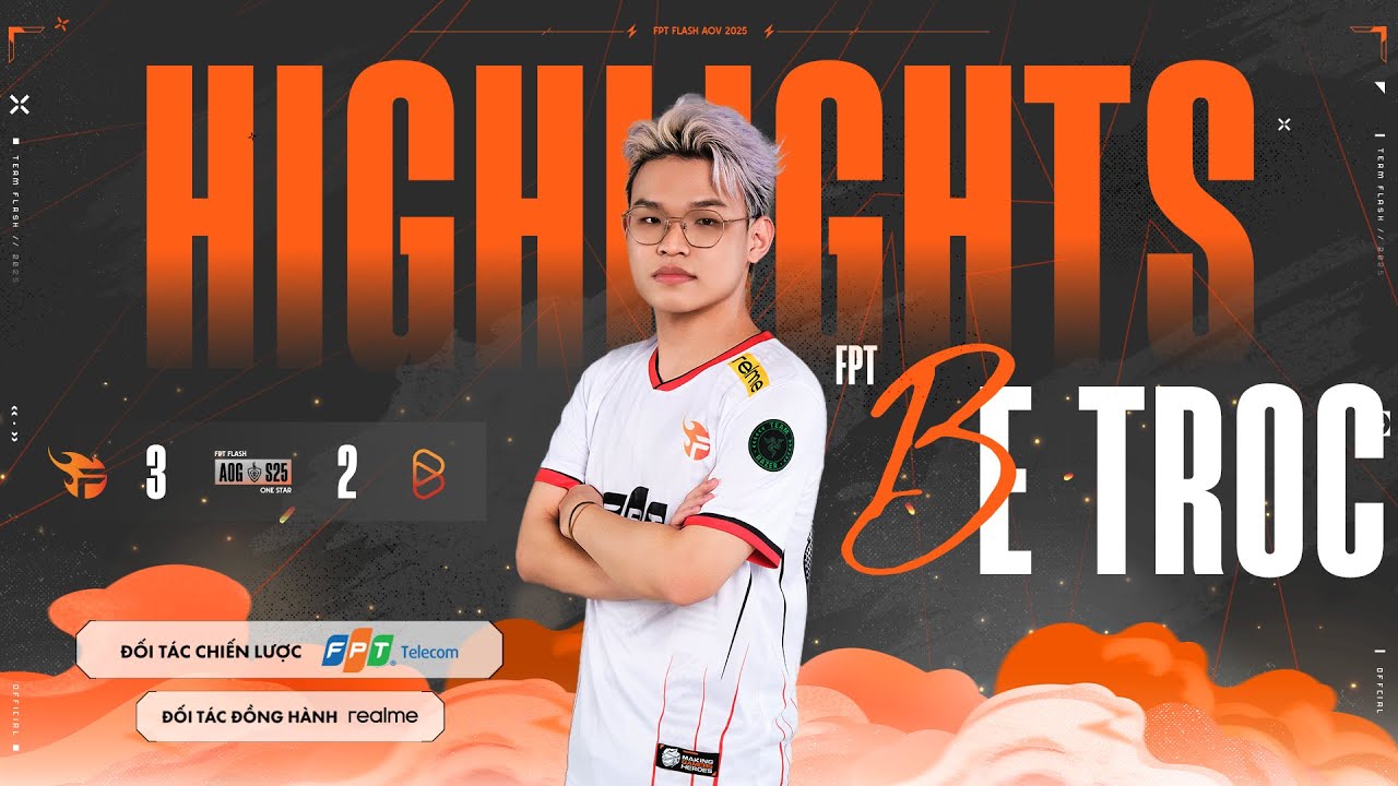 HIGHLIGHT FPT BETROC: Máy fam tiền uy tín số 1 FPT Flash | FPT FLASH vs ...