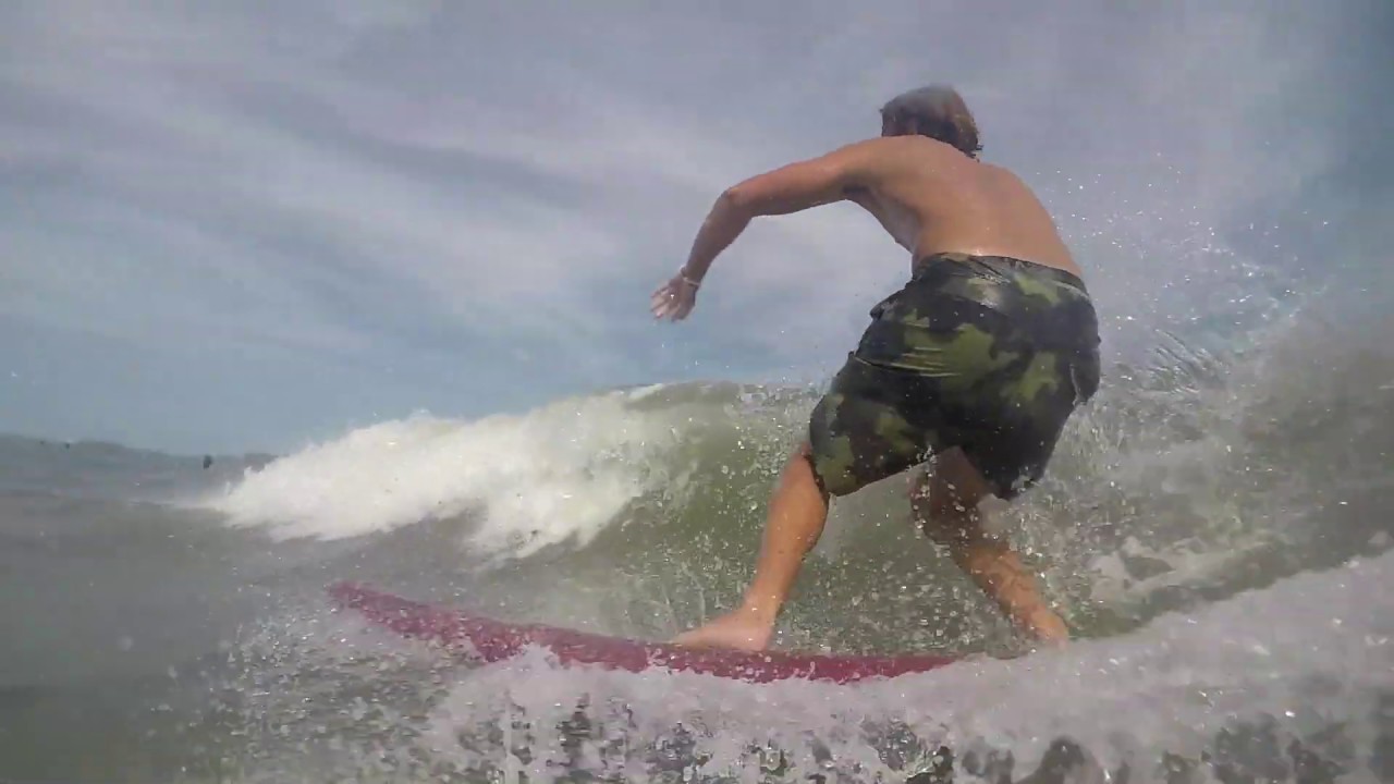 End Of Summer Surf In Dewey Beach Delaware - YouTube