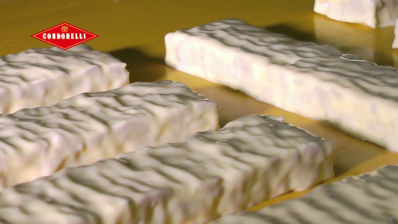 Condorelli - La produzione del Torrone morbido - YouTube
