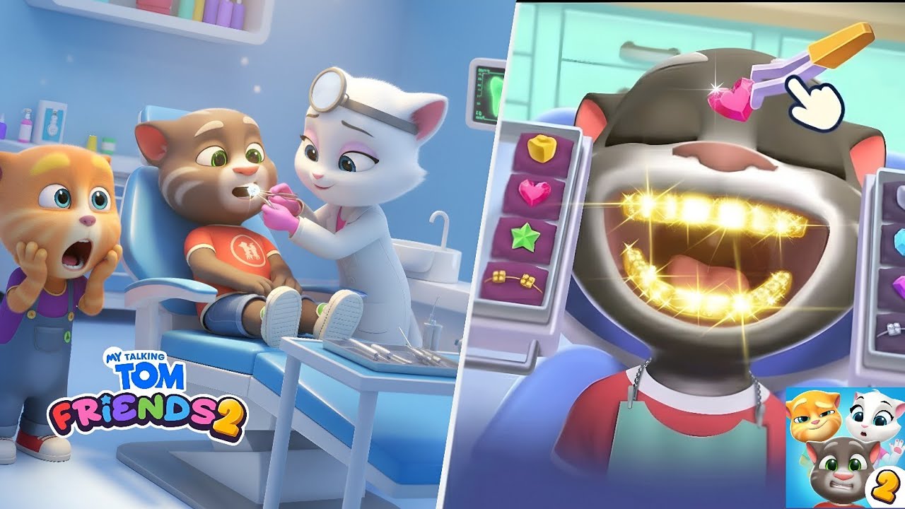 Tom Got a Diamond Tooth?! 😱💎 Angela the Dentist Shocks Ginger! | My ...