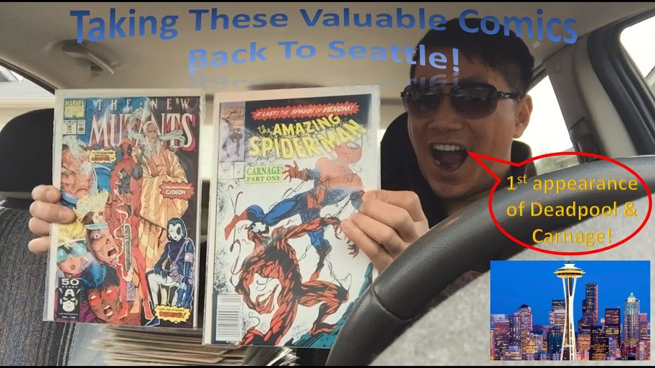 Taking These Valuable Comics Back To Seattle! - YouTube