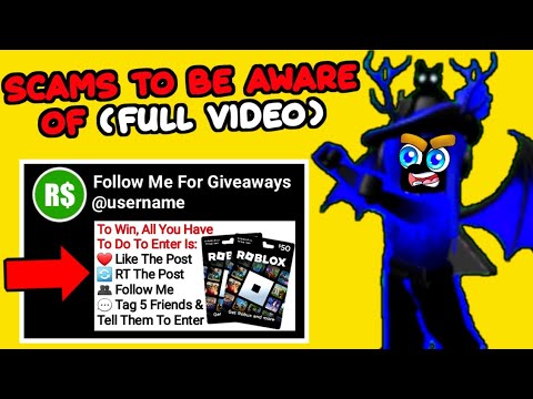SCAMS THAT YOU NEED TO BE AWARE OF (AdoptMe, Robux, Fake Toys, Fake ...
