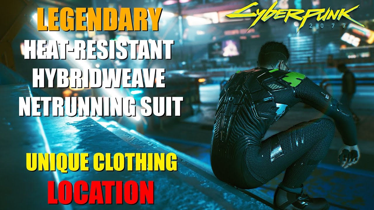 Cyberpunk 2077 - Legendary Items - Heat Resistant Hybridweave ...