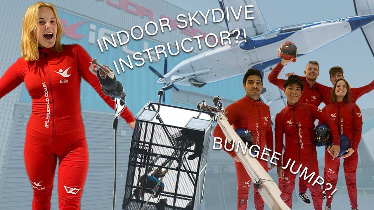 I'M AN INDOOR SKYDIVE INSTRUCTOR?! - my training course intro :) - YouTube