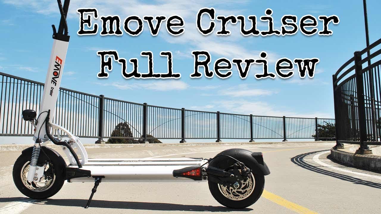Best Long-range Commuter Electric Scooter - Emove Cruiser Comprehensive ...