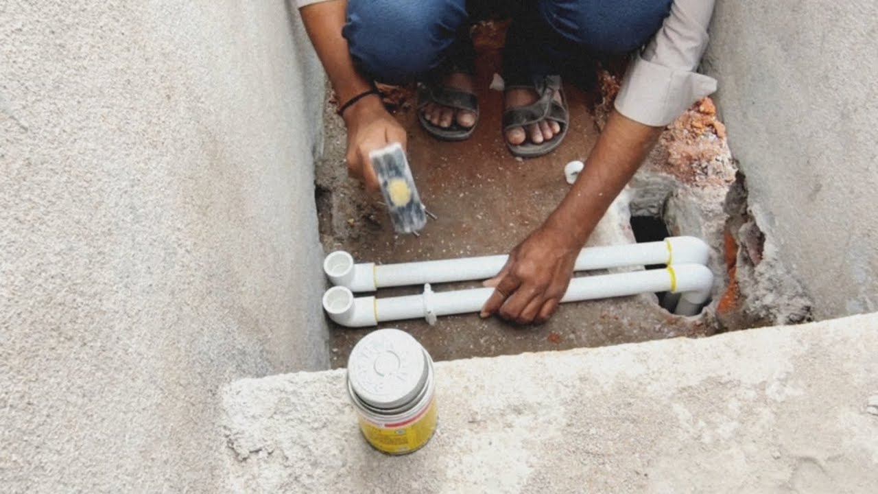 swiming fool input output water pipeline - YouTube