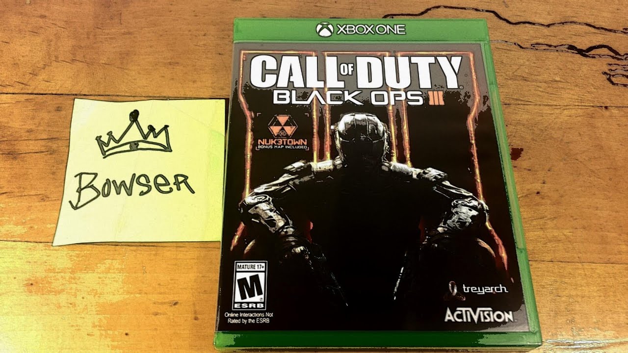 Unboxing Black Ops 3 para X-BOX ONE - YouTube