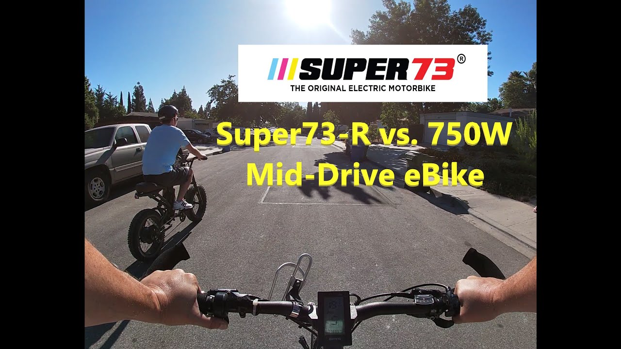 Super73-R vs. 750W Mid-Drive eBike - YouTube