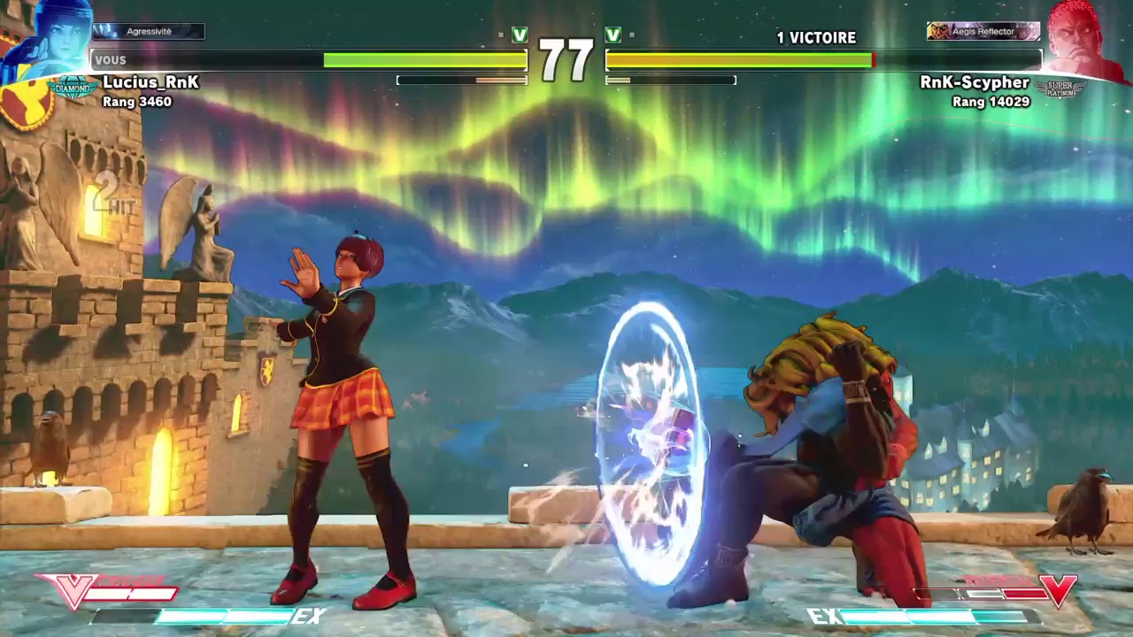 SF5 Menat VS Urien - YouTube