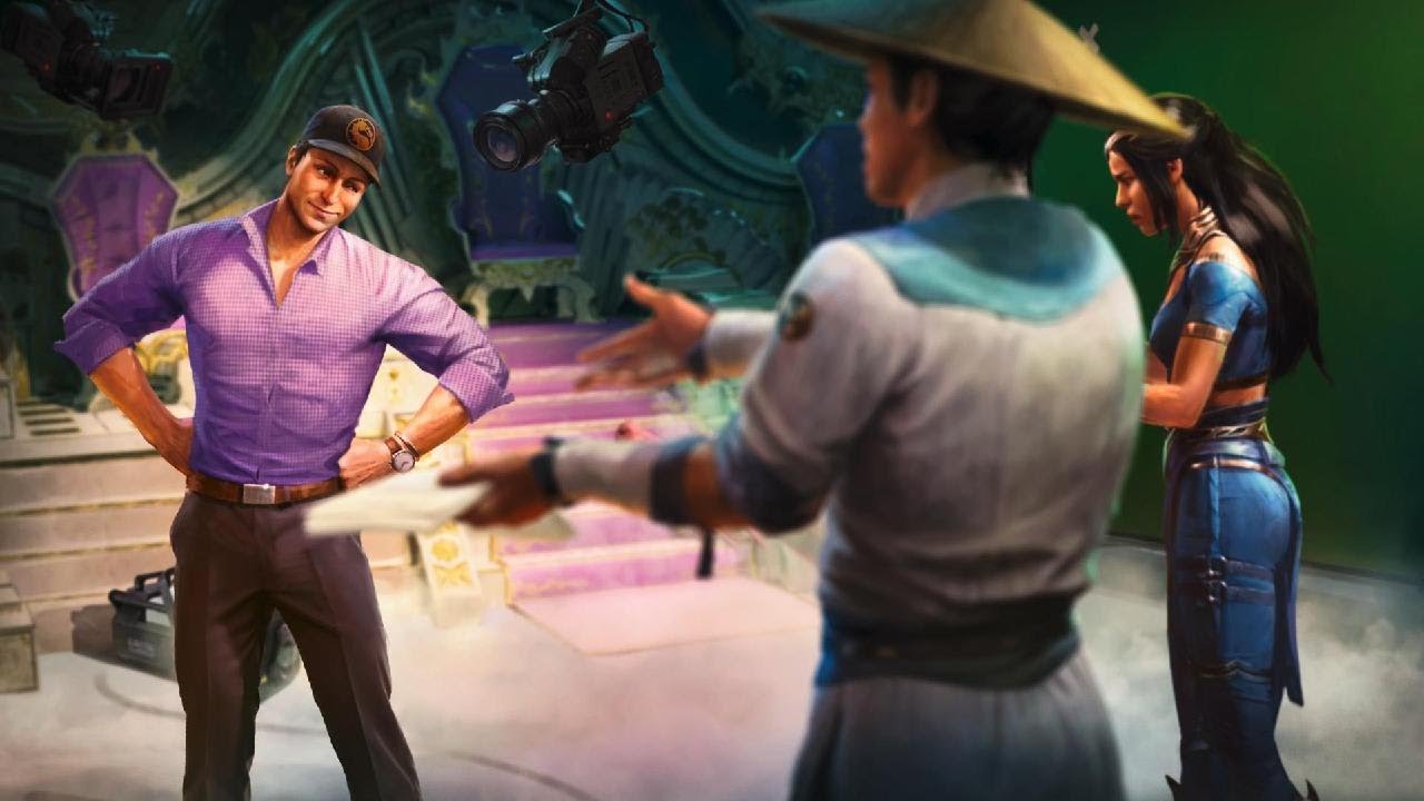 Mortal Kombat 1. Johnny Cage Ladder. JCVD skin. - YouTube