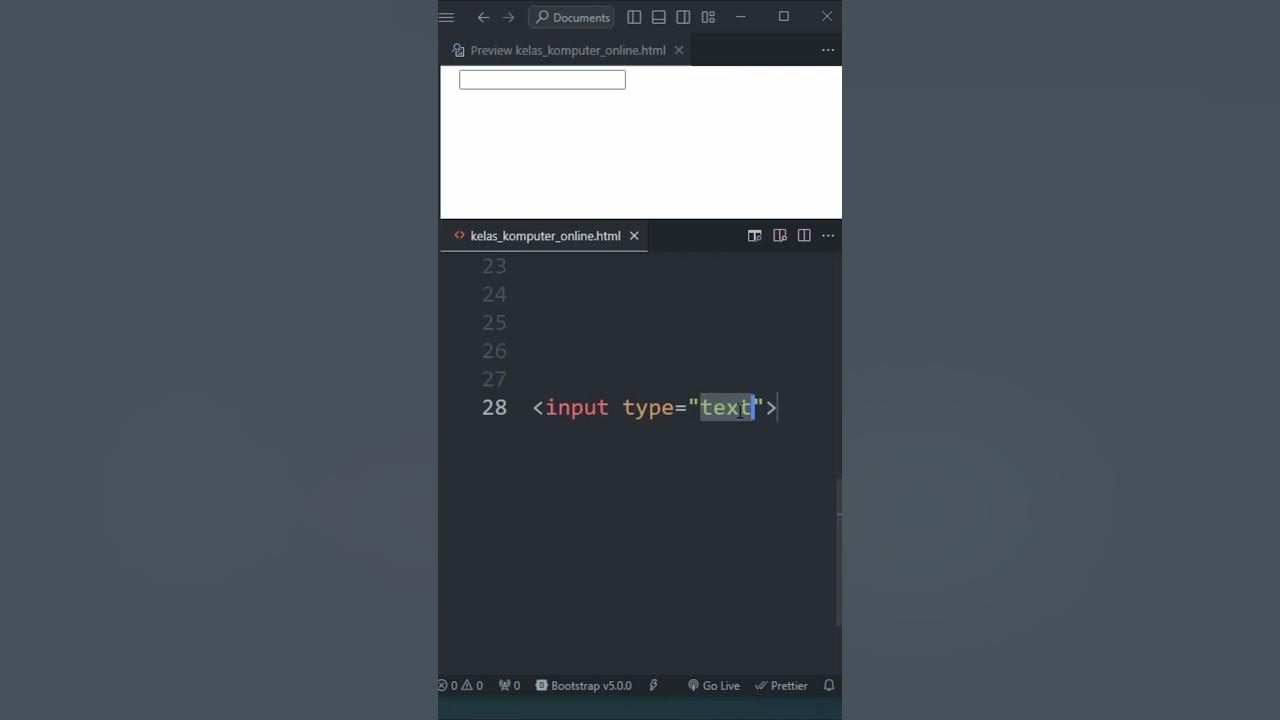 Belajar Html Dari Nol Untuk Pemula Input Type Date Coding Htmldasar Youtube