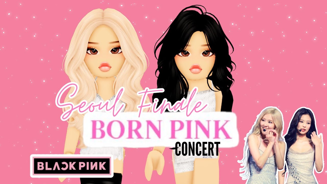 BLACKPINK 'Seoul Finale Concert Day 2' ROSE & JENNIE Roblox Outfit ...