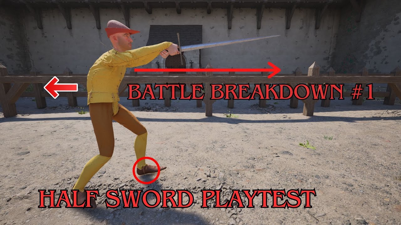 Battle Breakdown #1 | Half Sword Playtest | Fight Insights - YouTube