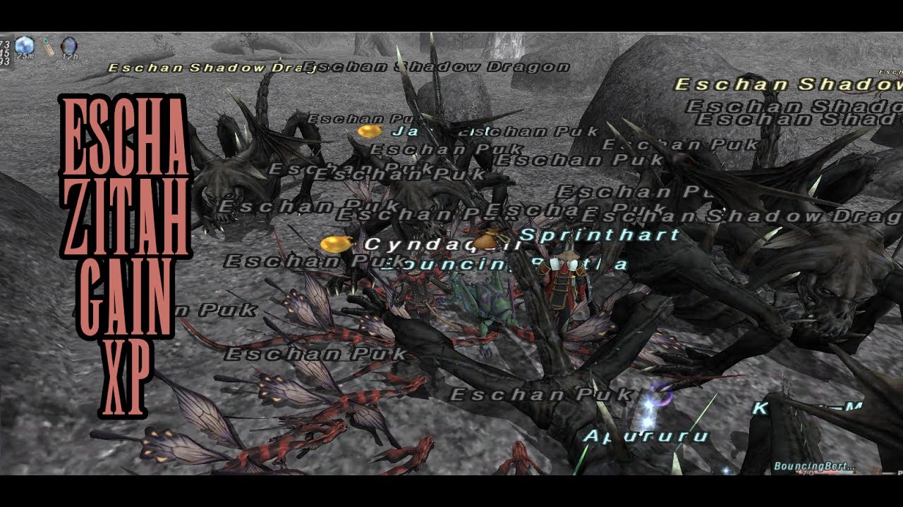 FFXI - Escha Zitah: Gain XP - 7/10/2017 - YouTube