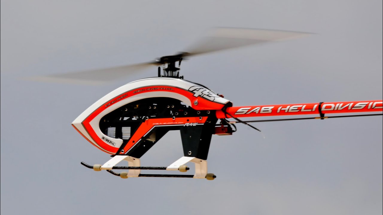 SAB RAW 580 “Silk Smooth” Helicopter - YouTube