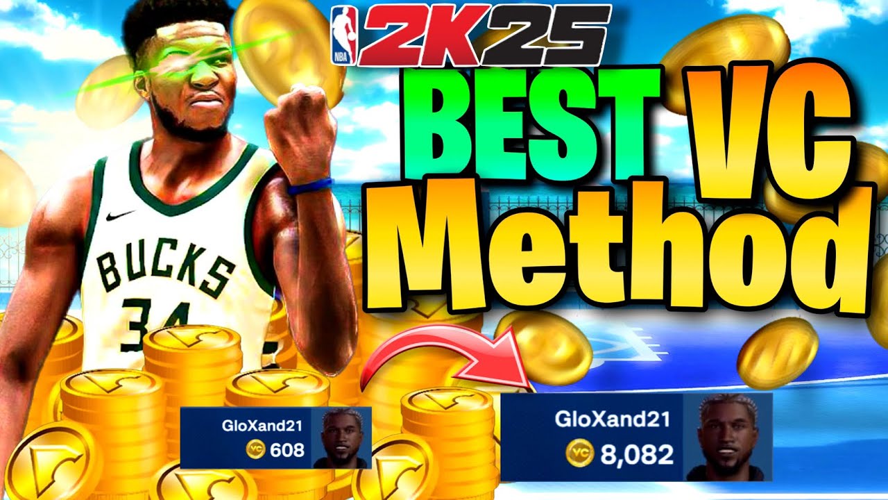 UNLIMITED VC METHOD, OVER 30K VC/HOUR! BEST FREE VC IN NBA 2K25! NEXT ...