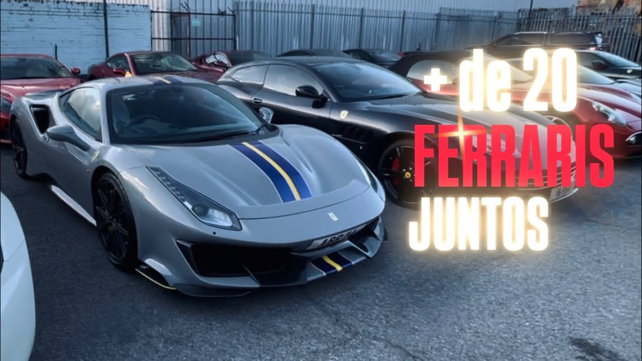 Voy al SERVICIO de FERRARI en LONDRES + Guia de CARSSPOTTING en LONDRES ...