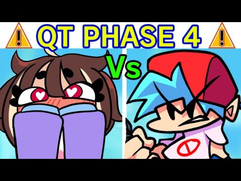 Friday Night Funkin' VS QT FULL WEEK FNF MODS HARD - YouTube