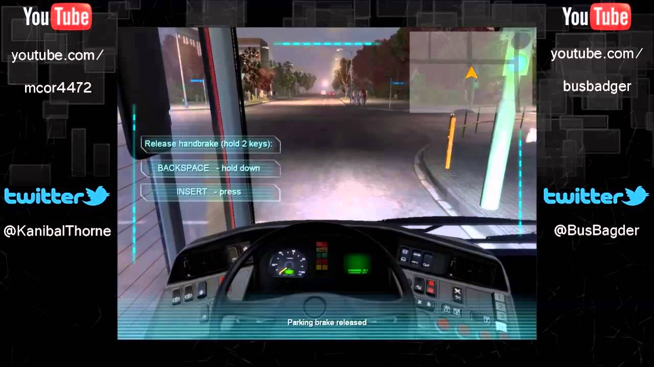 A Real Bus Driver Plays : Bus Simulator 2012 : Episode 2 - YouTube