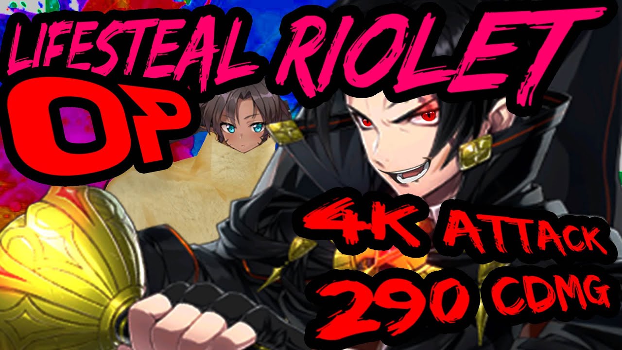 LIFESTEAL RIOLET IS STONKS - Epic Seven - YouTube