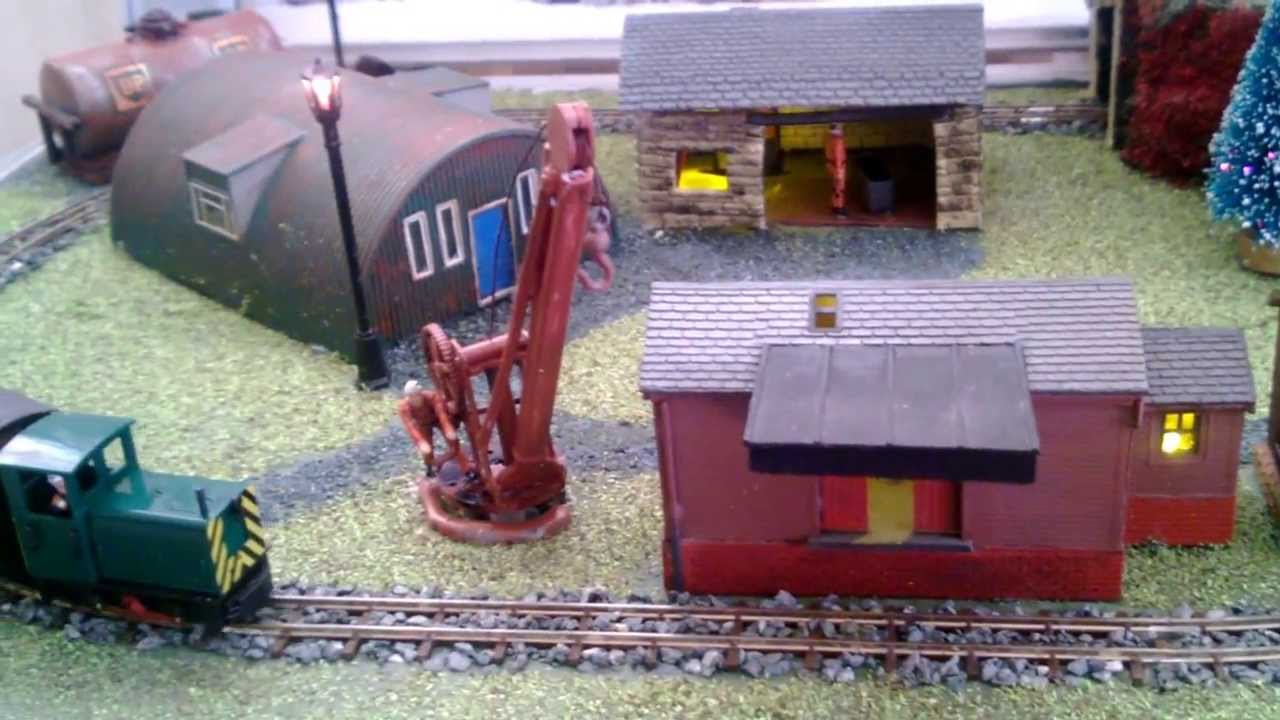 Model Railway HOf in a flight case - YouTube