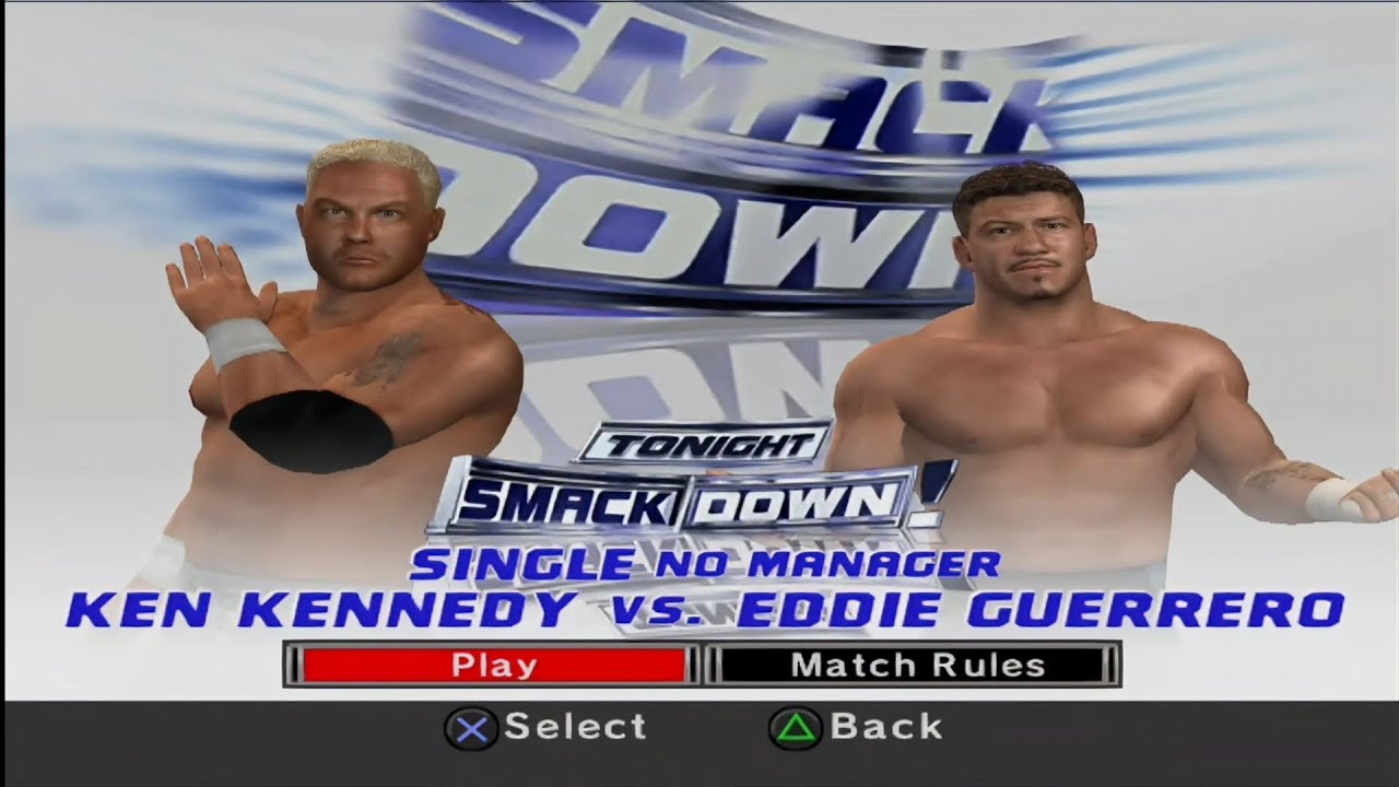 WWE SmackDown vs. Raw 2007 - Ken Kennedy vs Eddie Guerrero - YouTube