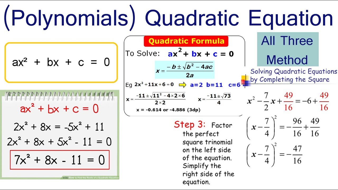 Quadratic Equation Solve Ch 3 Polynomials Class 10 Maths Rbse In Hindi New Syllabus YouTube quadratic-equation-solve-ch-3-polynomials-class-10-maths-rbse-in-hindi-new-syllabus-youtube