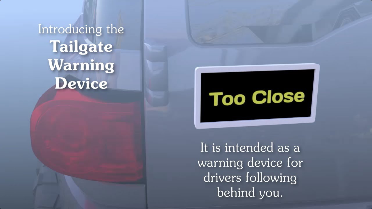 Tailgate Warning Device - YouTube