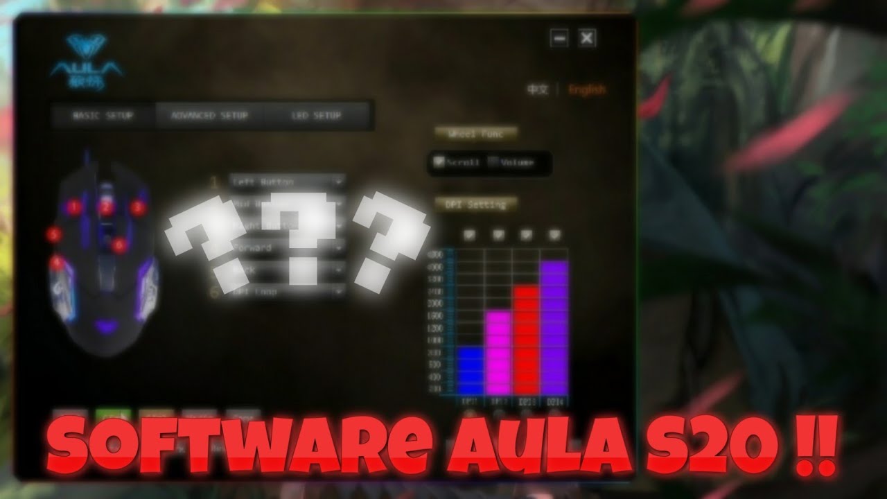 Cara Download Software mouse Aula S20 - YouTube