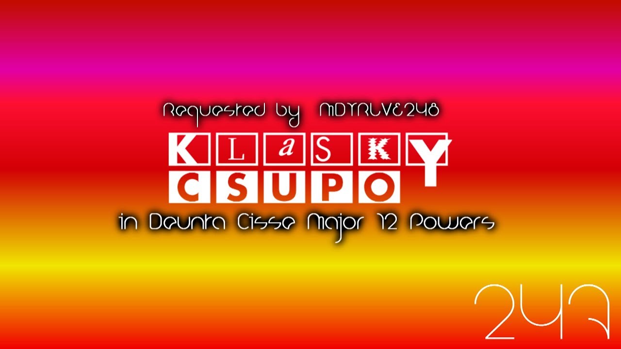 (REQUESTED) Klasky Csupo in Deunta Cisse Major 12 Powers - YouTube