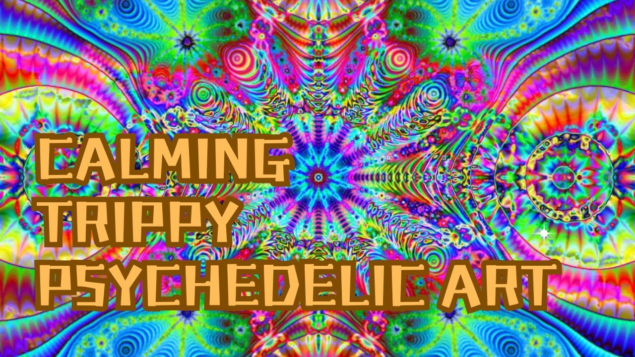 Calming Trippy Psychedelic Art: 4K AI-Animated Relaxation - YouTube