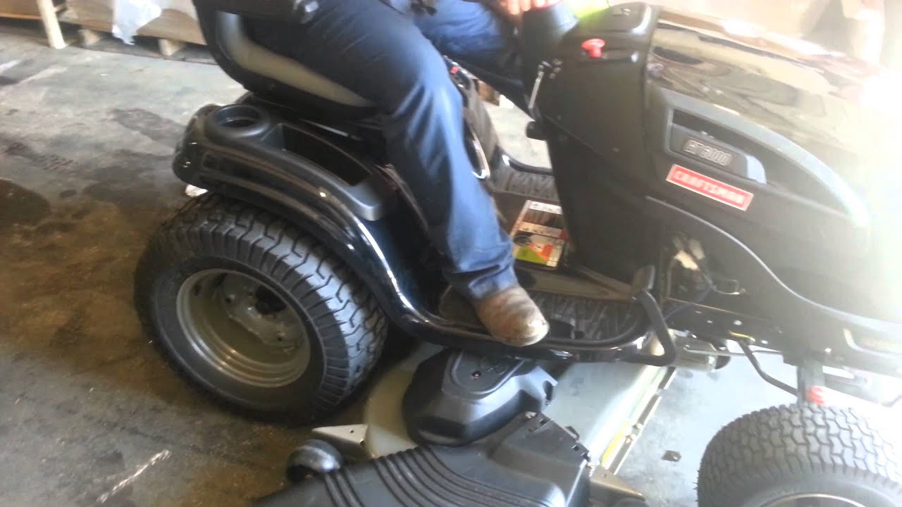 NEW!! Craftsman Gt 6000 tractor FOR SALE - YouTube