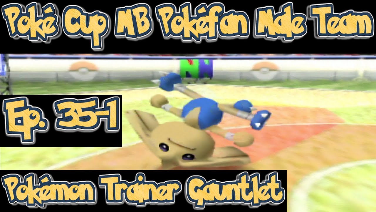 Pokémon Trainer Gauntlet 35-1: Poké Cup Master Ball Pokéfan♂ Team, Poké ...